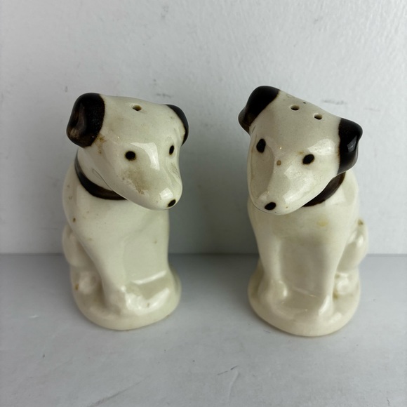 Unknown | Kitchen | Rca Nipper Dog Vintage Salt Pepper Shakers Set ...